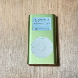 ipod 5th generation green